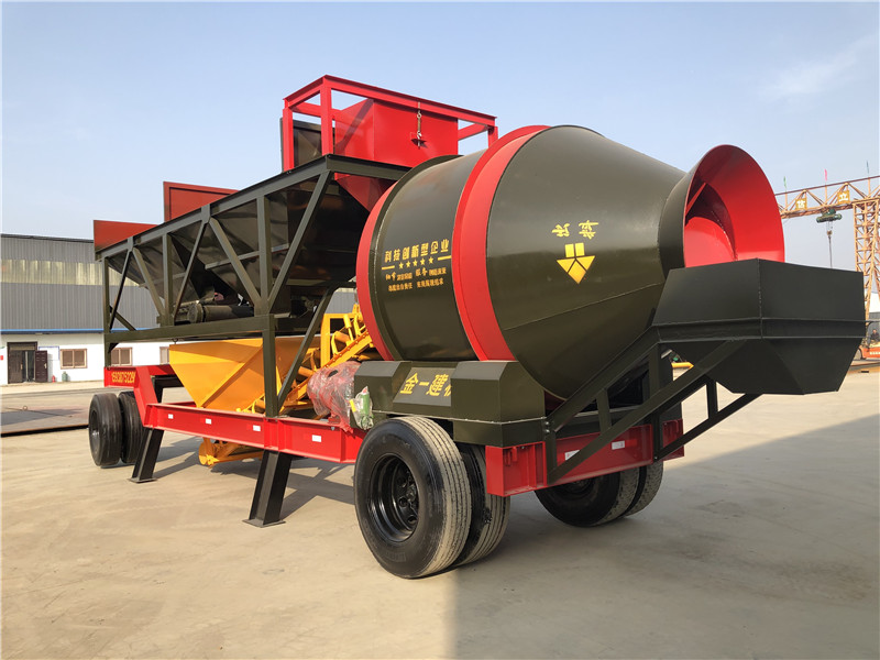 Mobile Concrete Batching Plant